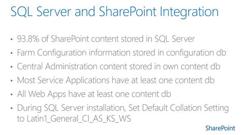Ppt Tuning Sql Server 2012 For Sharepoint 2013 Jump Start Powerpoint