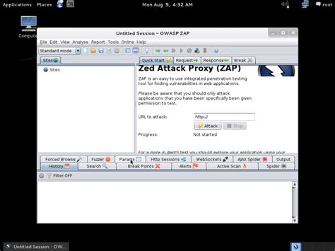 Owasp Zap No Kali Linux E Tinet