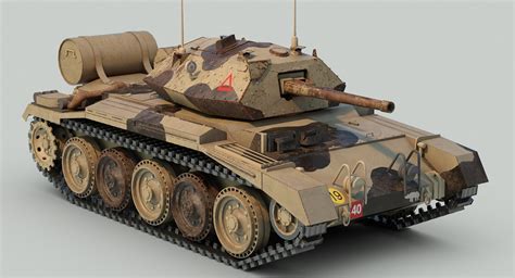 3d 3ds Crusader Tanks 3d 3ds Crusader Tanks