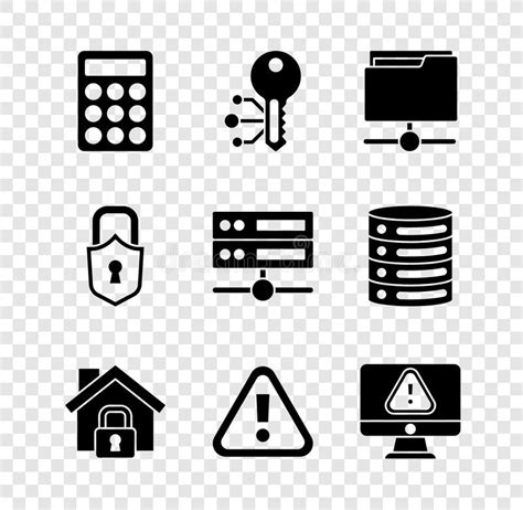 Set Password Protection Cryptocurrency Key Ftp Folder House Under Exclamation Mark In