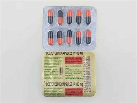 Doxycycline Mg Capsules Packaging Size X At Stripe In Mumbai