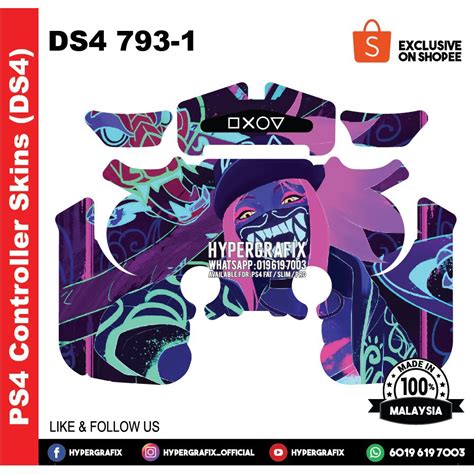 Ps4 Controller Ds4 Skin 0793 1 Shopee Malaysia