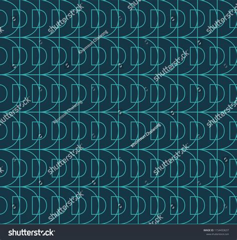 Alphabet Character Letter D Seamless Pattern Stock Vector Royalty Free Shutterstock