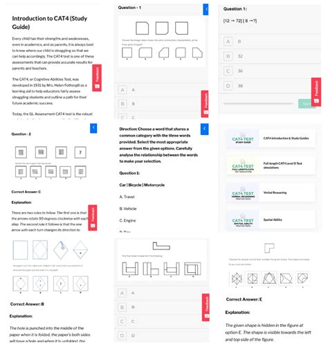 Practice Cat4 Test For Level A Year 4 Questions 2025 Testhq