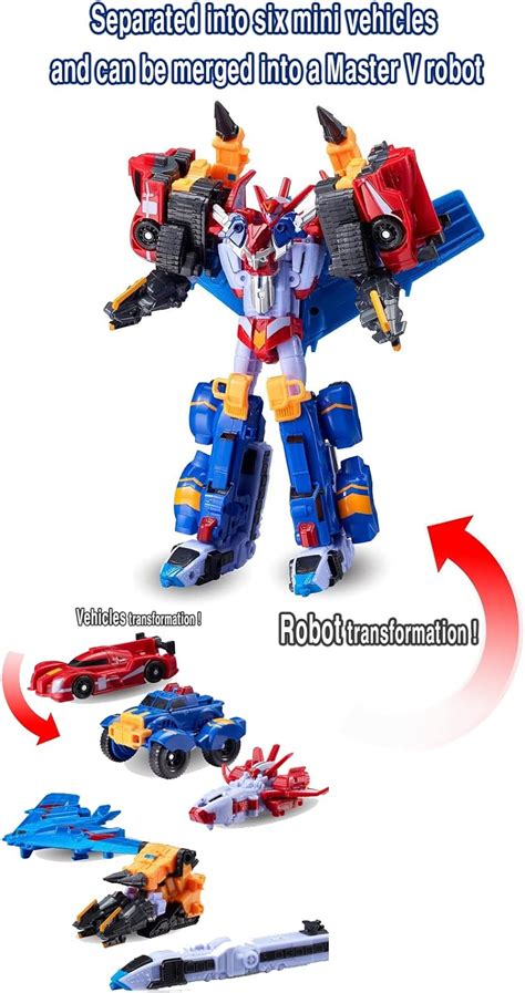 Tobot V Mini Masterv Robot With 6 Transformable Philippines Ubuy