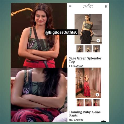 Isha Ishamalviya Wearing Sage Green Splendor Top Price 549900