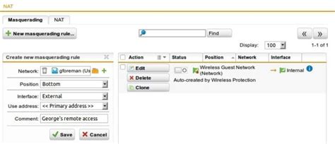 Create The Firewall And Masquerading Rules