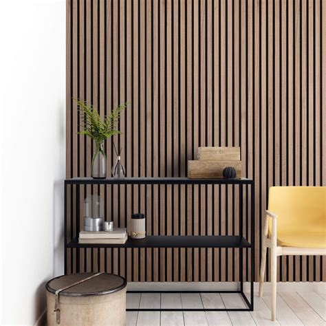 Slatted Wood Wall Panels, Acoustic Panels & Cladding | Buy Online