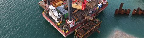 Piling Gates Red 7 Marine