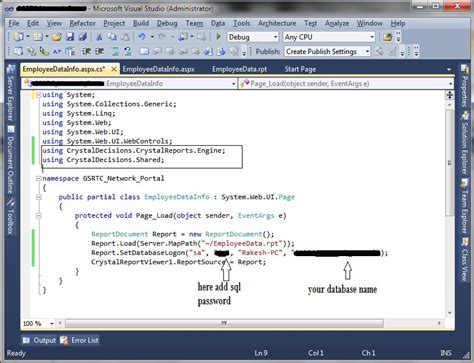 GitHub Layor2257 Create Crystal Report Step By Step Using SQL