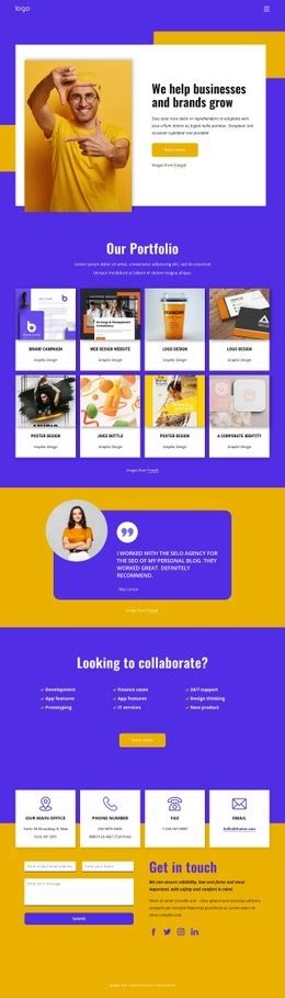 Text With Icons And Button Html Code Example By Nicepage