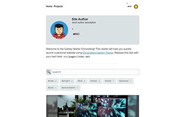 Free Gatsby Templates Themes Components HTMLrev
