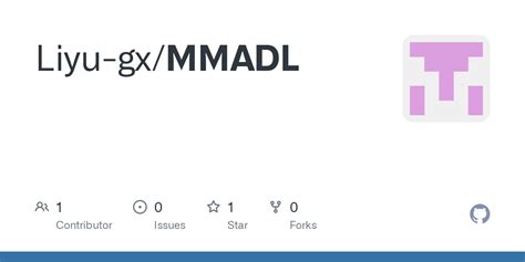 Github Liyu Gx Mmadl
