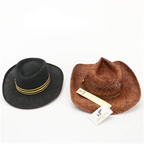 Kangol Tropic Trader Shady Brady Western Cappelli Wide Brim And