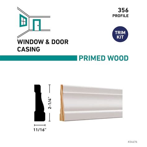 Reliabilt 20625 In X 36 In X 80 In Primed Pine Interior Door Casing