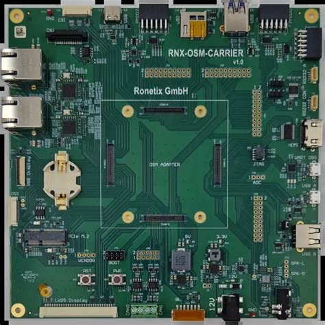 Rnx Osm Carrier Board For All Sizes Som With Osm Form Factor