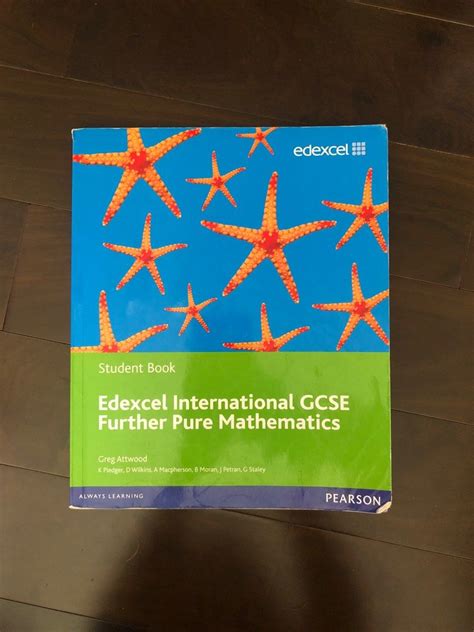 Edexcel International Gcse Further Pure Mathematics Textbook Written