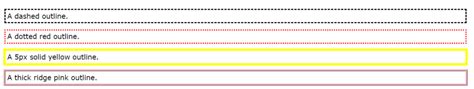 CSS Outline With Example