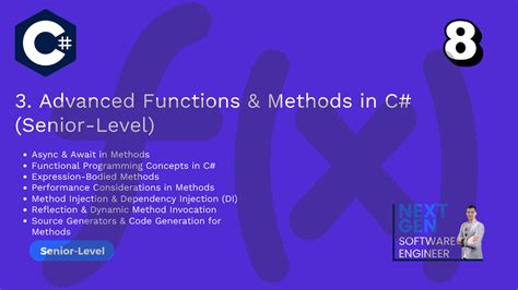 3 Advanced Functions And Methods In C Senior Level