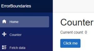 Blazor WebAssembly Exception Handling With Error Boundaries