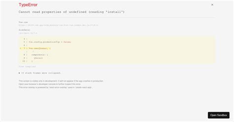 Quasar Examples CodeSandbox