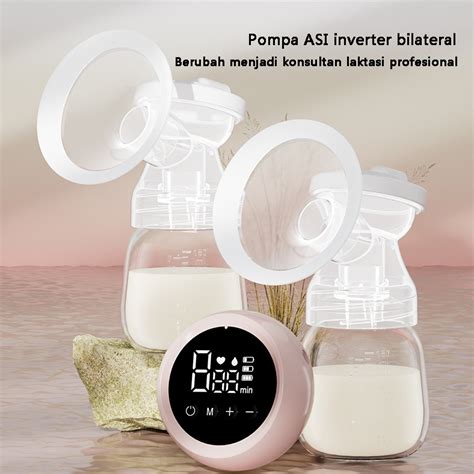 Jual [cod] Pompa Asi Elektrik Dua Sisi Pemijat Payudara Hisap Besar Pompa Asi Senyap