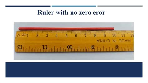 Physics G9 Unit P1 L4 Errors In Measurement Part 2 Zero Error Youtube