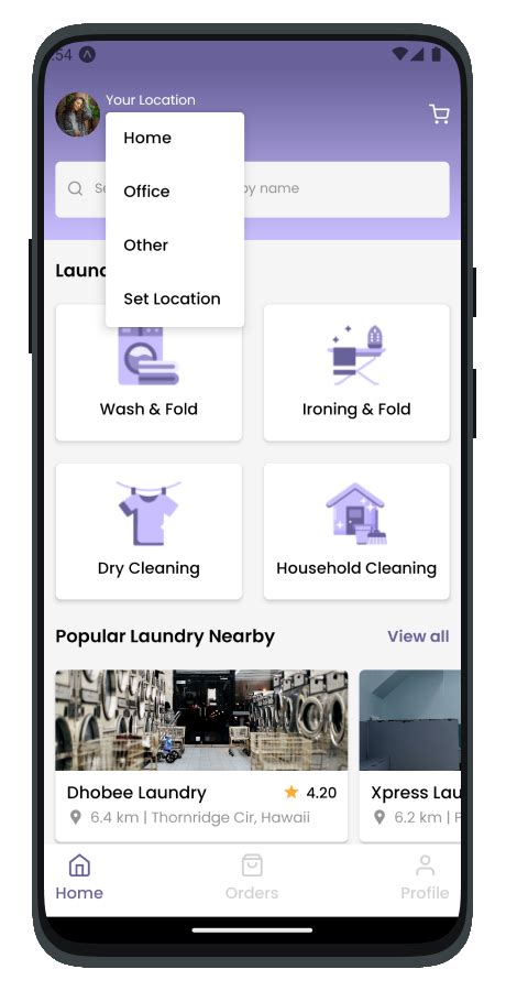 multi vendor laundry booking app template laundry delivery app