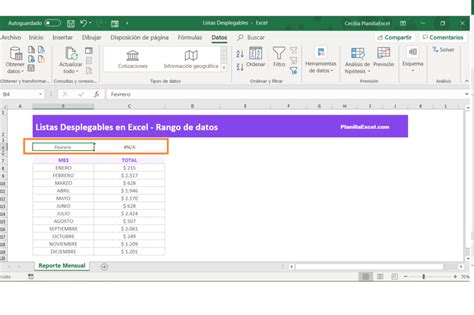 Como Hacer Listas Desplegables En Excel PlanillaExcel