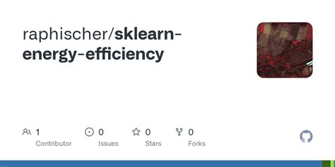 Github Raphischersklearn Energy Efficiency
