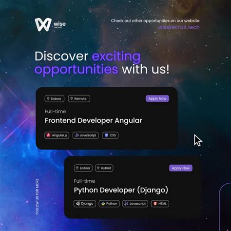 Wise Recruit On Linkedin Frontenddeveloper Angular Jobopportunity