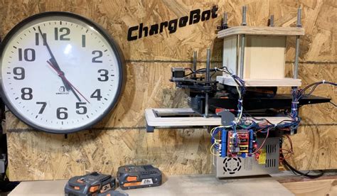 This Robot Ensures Power Tool Batteries Are Always Topped Off Arduino