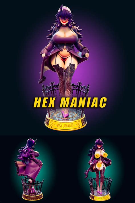 Hex Maniac Pokemon Trainer Buy 3d Print Model Download Free