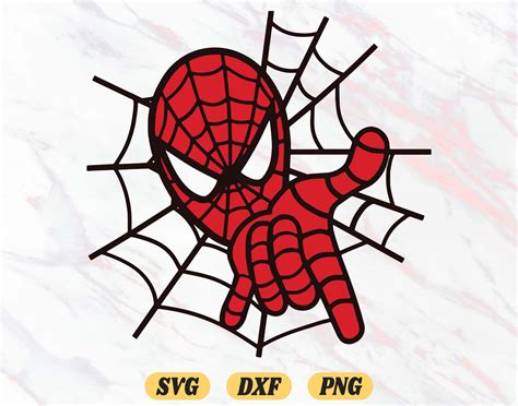 Spiderman Svg Instant Download Svg Png Dxf Cut File Etsy Canada