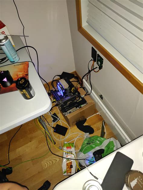 My Friends Setup At Out Lan Scrolller