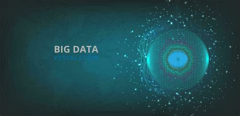 Big Data Vector Visualization 27577460 Vector Art At Vecteezy