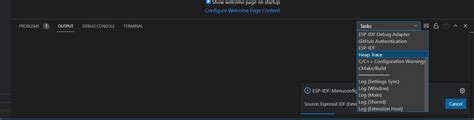 Bug Report ESP IDF Menuconfig Loading Default Values Windows Hung VSC 706 Issue 456