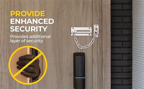Security Chain For Front Door Chrome Safety Chain Door Lock Door