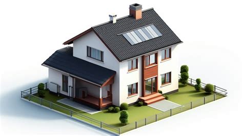 free photo three dimensional house model