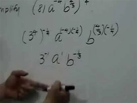 How To Simplify Algebraic Expressions With Rational Exponents Math WonderHowTo