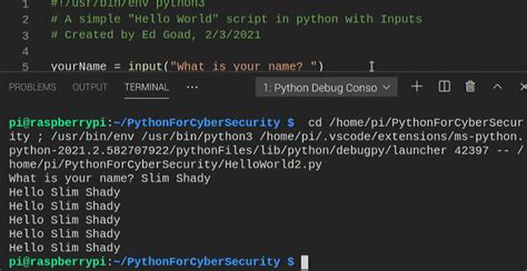 Chapter 2 Python And Ides Python For Cyber Security