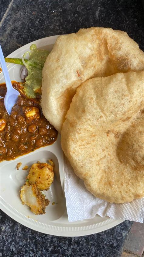 Delhis Most Famous Chhole Bhature Street Foods Of India