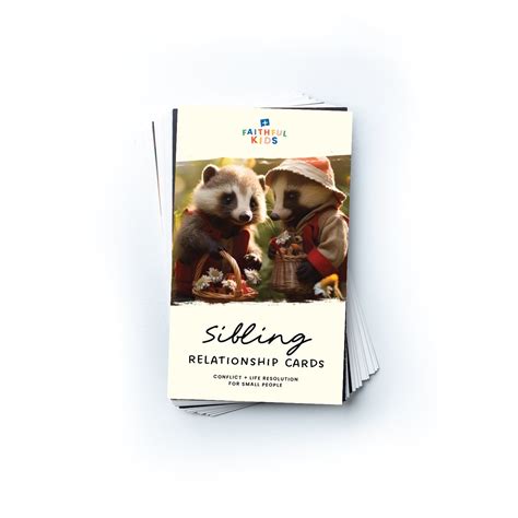 Sibling Relationship Cards Phylicia Masonheimer