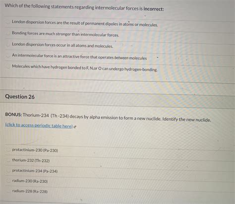 Solved Which Of The Following Statements Regarding