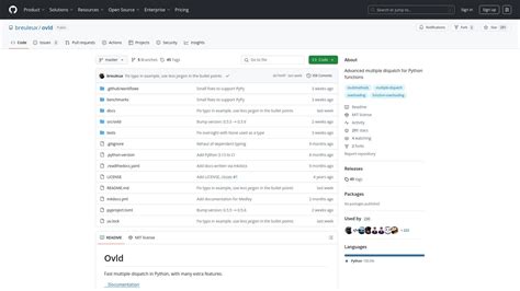 Pythons Ovld Library Brings Fast Multiple Dispatch With Performance Claims Of 15x To 100x