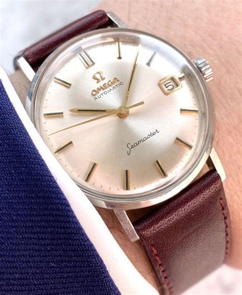 Beautiful Omega Seamaster Vintage Automatic Automatik Silver Dial