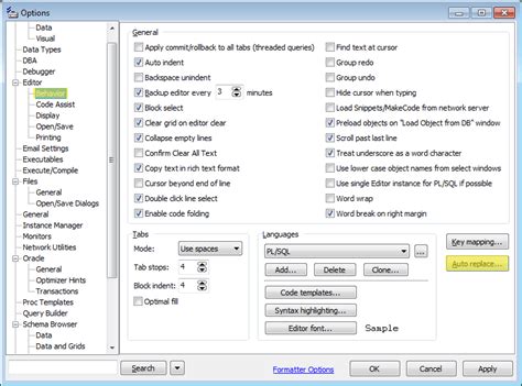 auto replace shortcuts in toad bi future