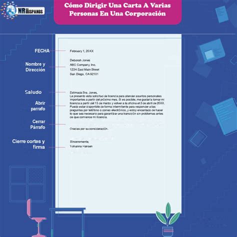 📄 Cómo Dirigir Una Carta A Varias Personas En Una Corporación