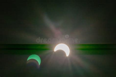 Solar Eclipse With Light Effects Backgrounds Stock Photo Image Of Orbiting Energy