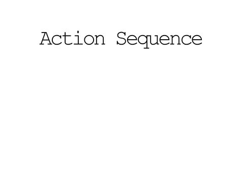 Action Sequence Speaker Deck